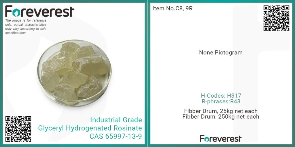 Glyceryl Hydrogenated Rosinate (Industrial) - Foreverest Resources Ltd