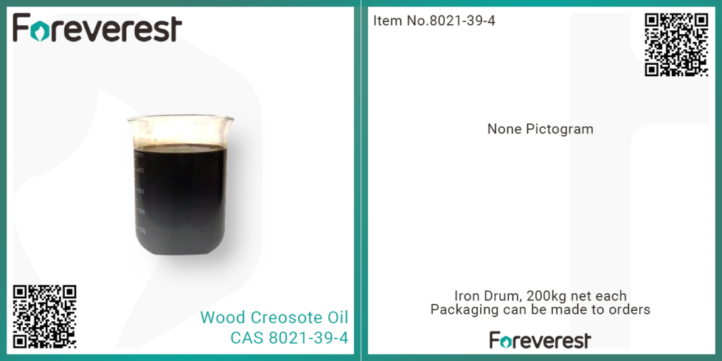 Wood Creosote Oil - Foreverest Resources Ltd
