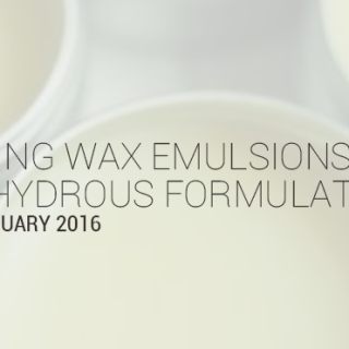 Styling wax emulsions for hydrous formulations - Foreverest Resources Ltd